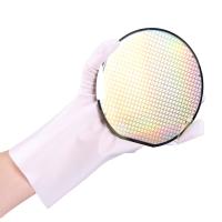 China Polyurethane PU Solvent Cleanroom Gloves ISO Class 1000 S M L XL for sale