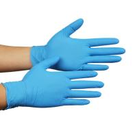 China Powder Free Disposable Cleanroom Nitrile Gloves 3-6 mil Thickness S-XL for sale