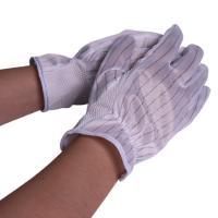China ESD Safe Anti Static Clean Room Gloves Protection Solution for sale