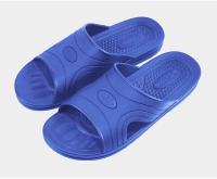 China Anti Static PVC Slippers for Electronic Workshop Six Hole Cross Design Soft SPU Size EU 36-46 for sale