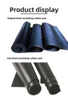 China Insulation Rubber Mat 36kV Premium Non-Conductive Electrical Safety Flooring 2mm to 12mm for sale