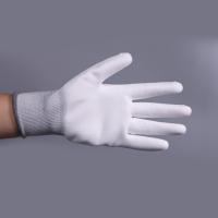 China Breathable Knitted Work Gloves 10G Polyester Lightweight Reusable for Industrial Handling for sale