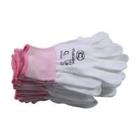 China ESD Knitted Glove Liners 10⁵-10⁹ Ω Anti Static Protection for Electronics Assembly 13G for sale
