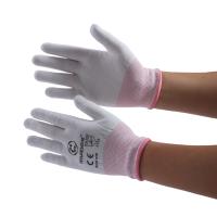 China ESD Knitted Glove Liners 10⁵-10⁹ Ω Anti Static Protection for Electronics Assembly 13G for sale