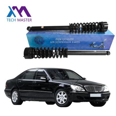 China Mercedes - Benz W220 Air Suspension Shock Rear Left And Right Air Spring To Coil Spring Shock Conversion Kit 1999-2006 for sale