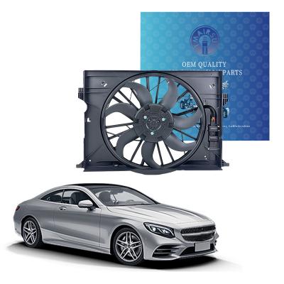 China Radiator Cooling Fan Built In Fuse 12V Spring Type For W211 C219 for sale