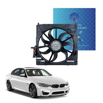 China 12V Electric Auto Cooling Fan Radiator With Built In Fuse For BMW X5 E70 for sale