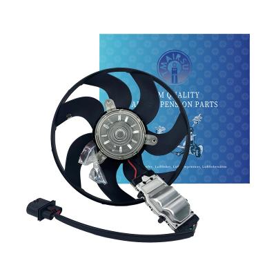 China Cooling Fan with Built in Fuse Safety for AUDI Q7 Auxiliry Radiator for sale