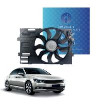 China Long Wire Auto Cooling Fans For Volkswagen Multivan T5 T6 Shipping By Air for sale