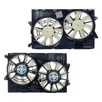 China Powerful Long Wire Auxiliary Radiator Cooling Fans Rated 600W for Jeep Grand Commander 52014621AG for sale