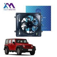 China Jeep Wrangler JK Radiator Electric High Performance Cooling Fan with Long Wire for sale
