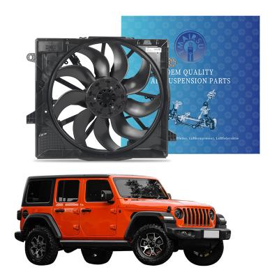 China 600W Radiator Cooling System with Long Wire Cooling Fan for Jeep Wrangler JL2.0L for sale