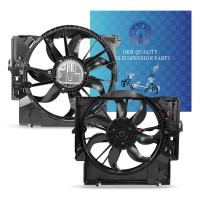 China BMW X1 E84 2009-2016 600W Electric Car Radiator Cooling Fans for sale