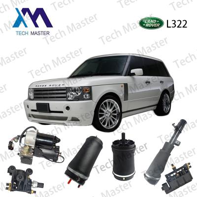 China LR072537 LR015303 RQG500041 RQG500120 Land Rover Discovery 3 , Range Rover Sport 2005-2009 L320 L319 Air Suspension Compressor Pump With Bracket for sale