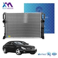 China Radiator Condenser Fan LONGQ ISO9001 Certified for MERCEDES W211 E280 E320 CDI E63 AMG 2115003202 2115002302 for sale