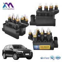 China 4M0616013A Air Suspension Solenoid Valve Block for Audi Q7 4M VW Touareg Porsche Cayenne 9Y Bentley Bentayga Control Valve Unit for sale