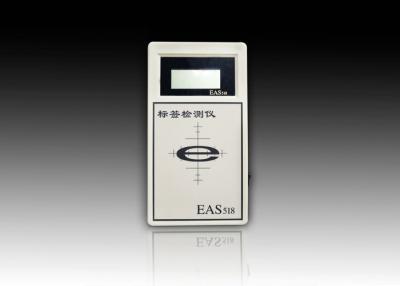 China 8.2MHz Plastic Edge EAS RF Tag Tester 150g Handheld Frequency Detector for sale