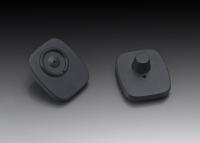 China 48x42mm EAS RF Hard Tag for Retail Security ABS Material White Black Custom for sale