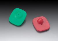 China Mini Square EAS RF Tag 8.2MHz 48x42mm Anti-Theft Security Tag for Retail Stores for sale
