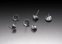 China 16mm 19mm Plastic Edge EAS Accessories Metal Pin Groove for Security System RF Antenna for sale