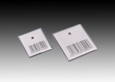 China Plastic Barcode Tag RF Sticker Labels 50x50mm for Antitheft Gate Security Alarm for sale