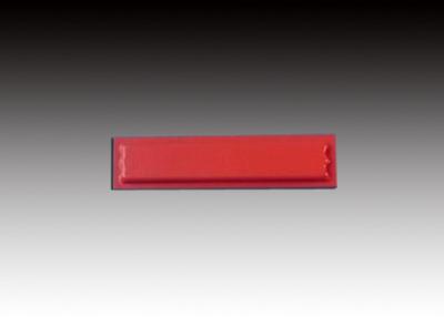 China ABS Magnet Anti Theft Labels Red Blank EAS AM System Barcode Label Protector for sale