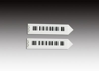 China Insertable Anti Theft Security Labels 58KHz AM Metal ABS Retail Barcode Labels 50x15x2.3mm for sale