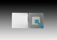 China Printable Alarming RF Security Labels 40x40mm Aluminum Anti Theft Labels 8.2MHz for sale