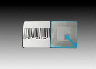 China Square Paper Retail Security Labels ,  Acrylic Adhesive Anti Theft Security Labels for sale
