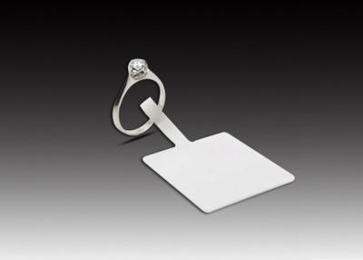 China EAS RF Jewelry Sticker Adhesive Label 8.2MHz 40mm x 40mm Blank Printable Security Tag for sale