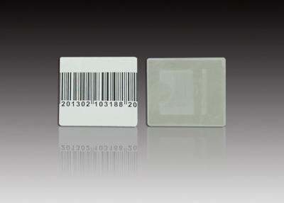 China Waterproof Microwave Safe EAS RF Label 40x40mm 8.2MHz for Frozen Food Barcode Supermarket for sale