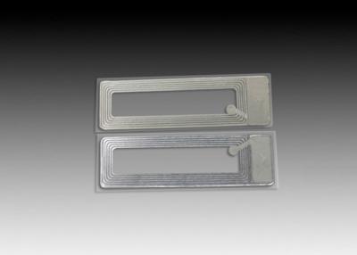 China Transparent 8.2MHz EAS RF Anti Theft Adhesive Sticker Label 19x65mm for Lipstick for sale