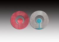 China RF 8.2MHz EAS Soft Label Sticker 40mm Adhesive Plastic Security Tag for Retail for sale