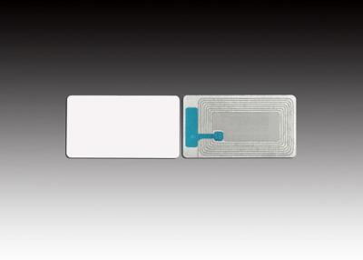 China Rectangle White EAS Soft Label Garments Retail Stores Anti Theft Security 27*49mm for sale
