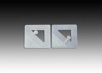 China 25*25mm Plastic EAS RF Label Small Security Alarm Tags Deactivatable / Non-deactivatable for sale