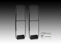 China Clothing Store Black EAS Antenna System People Counting Remote Control for sale