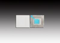 China Small White 8.2MHz RF Security Labels Anti-Shoplifting Sticker 25x28mm for sale