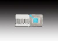 China Small White 8.2MHz RF Security Labels Anti-Shoplifting Sticker 25x28mm for sale