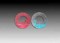 China Round Plastic Retail Anti Theft RF Label 33mm Diameter for Cosmetic Items for sale