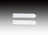 China Insertable Anti Theft Security Labels 58KHz AM Metal ABS Retail Barcode Labels 50x15x2.3mm for sale