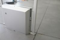 China 1cm Ultra Thin Acrylic Anti Theft EAS Security Gate 153cm Remote Calibrated for Retail Stores for sale