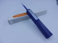 China 2.5mm 1.25mm Fiber Optic Ferrule Cleaner Pen , One Click Fiber Optic Connector Cleaner for sale