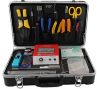China Professional Fiber Optic Connector Termination Tool Kit , Fiber Optic Installation Tools for sale