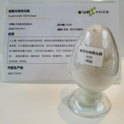 China EINECS 232 943 0 Superoxide Dismutase Powder 500000iu/g for sale