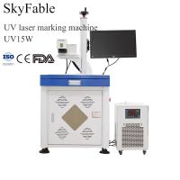 China 15W UV Laser Marking Machine PCB Plastic Headphones Crystal Laser Engraving Coding Machine for sale