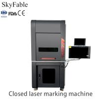 China Industrial Closed Laser Marking Machine 1064nm For Durable And Clear Marking Results for sale