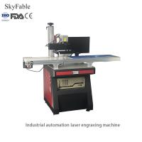 China Industrial Vision Laser Engraving Machine High Precision Automated Laser Engraver for sale