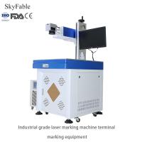 China Industrial Terminal Marking Equipment 110V - 240V Laser Coding And Marking Machine for sale