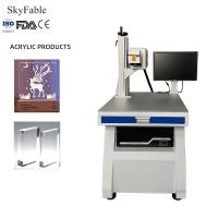 China Multifunction CO2 Laser Marking Machine High Precision 0.01 - 0.1mm Marking Line Width for sale