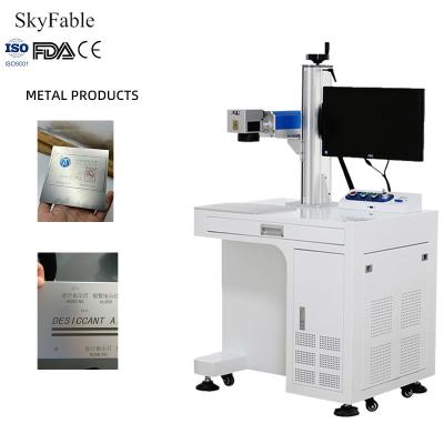 China EZCAD Software Mopa Fiber Laser Marker 1064nm 20W 30W 50W Laser Marking Machine for sale
